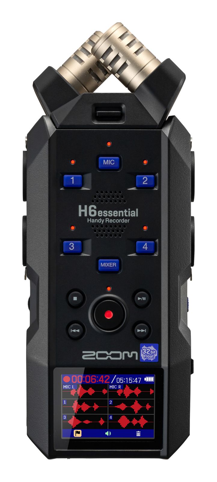 H6essential ハンディレコーダー | ZOOM | ZOOM