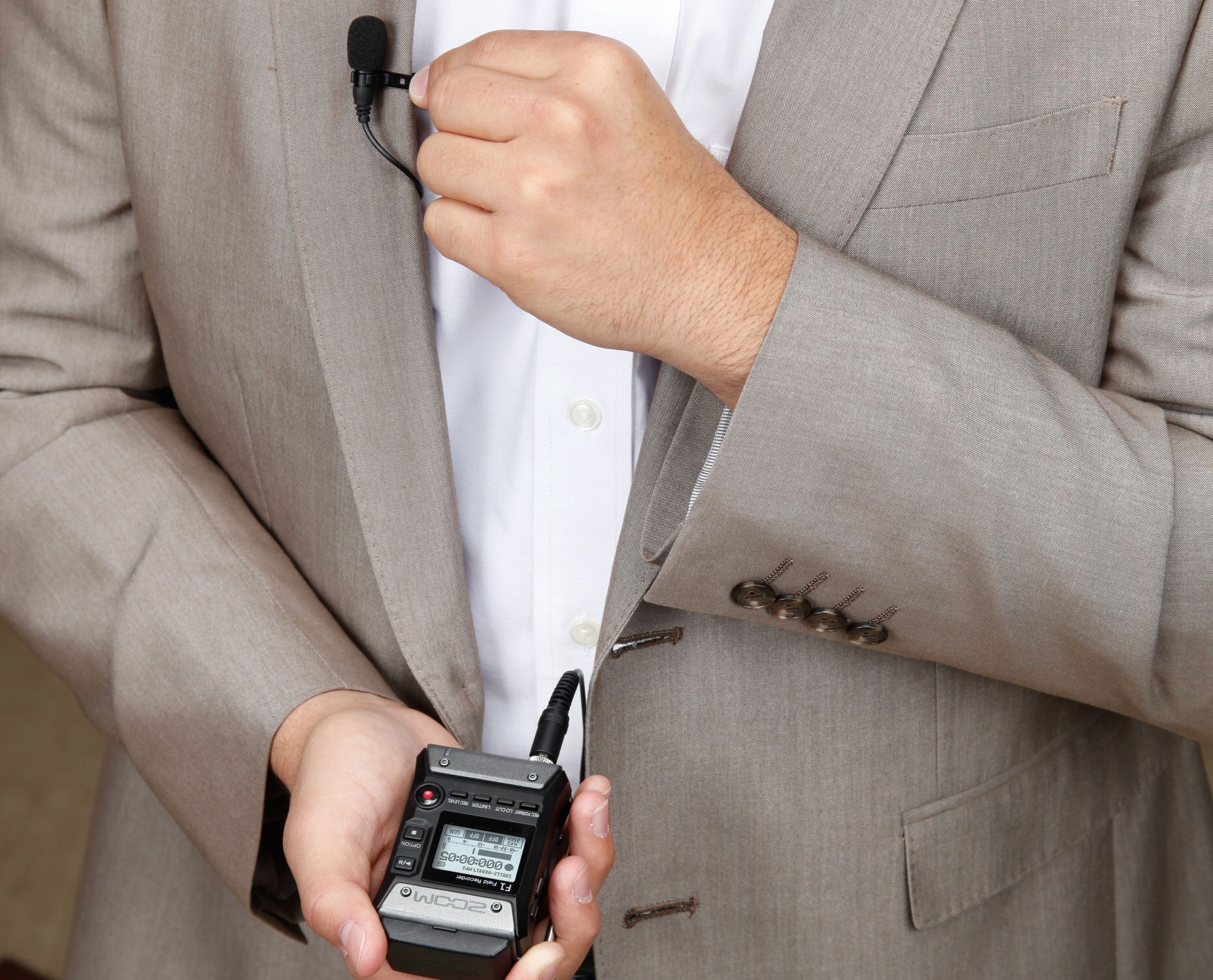 F1-LP Lavalier Mic | Buy Now | ZOOM