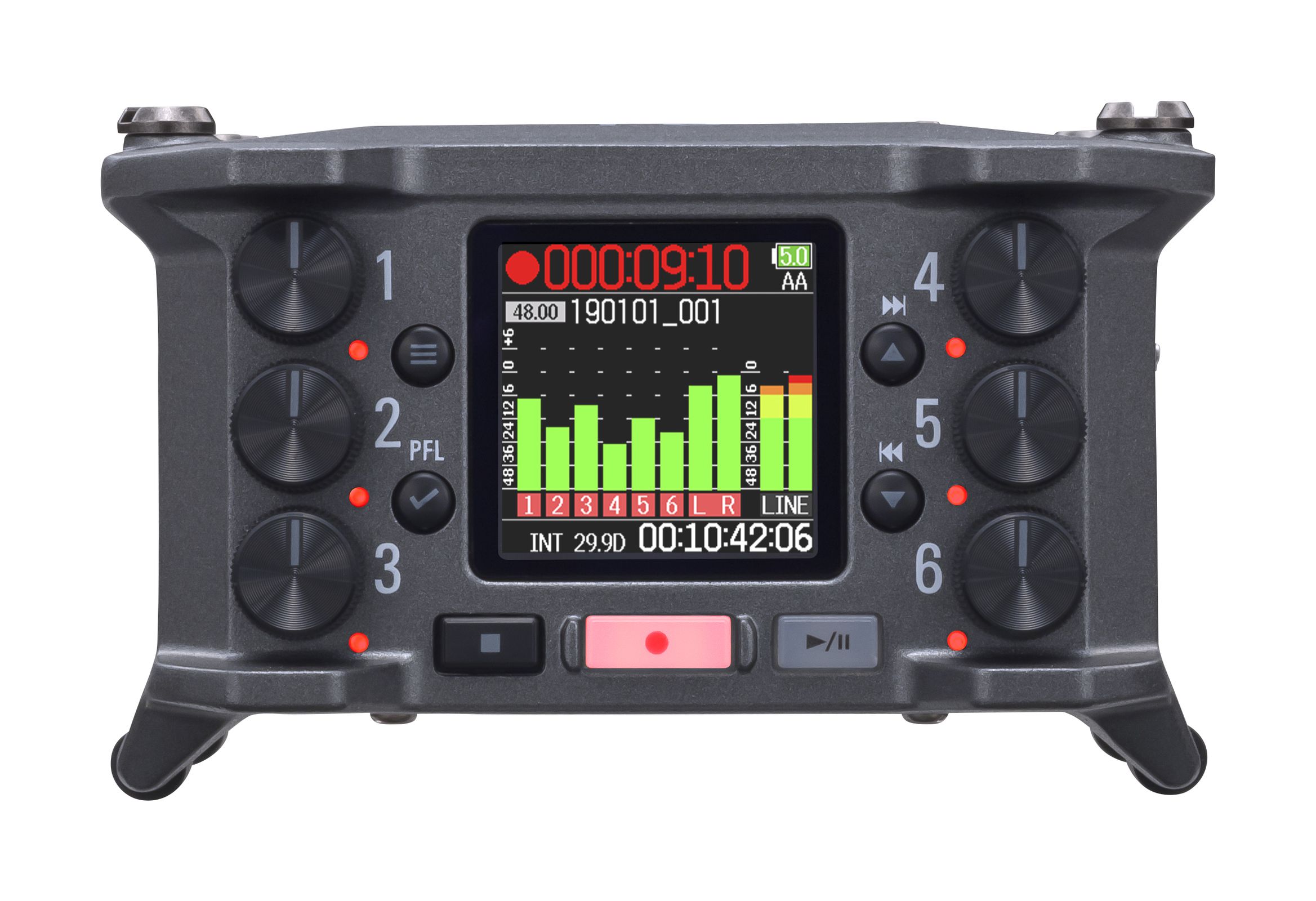 F6 6-Channel Field Recorder | ZOOM