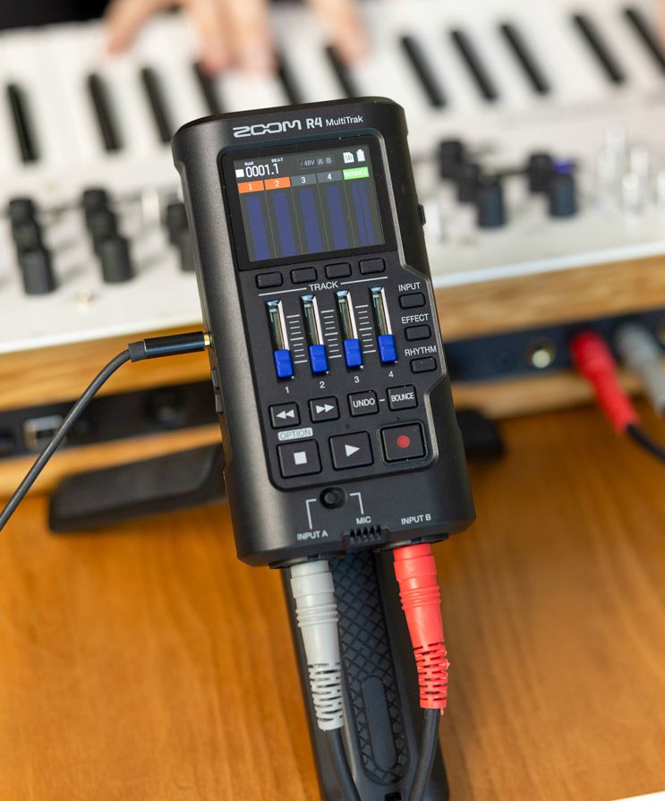 R4 MultiTrak 4-Track Recorder | Buy Now | ZOOM