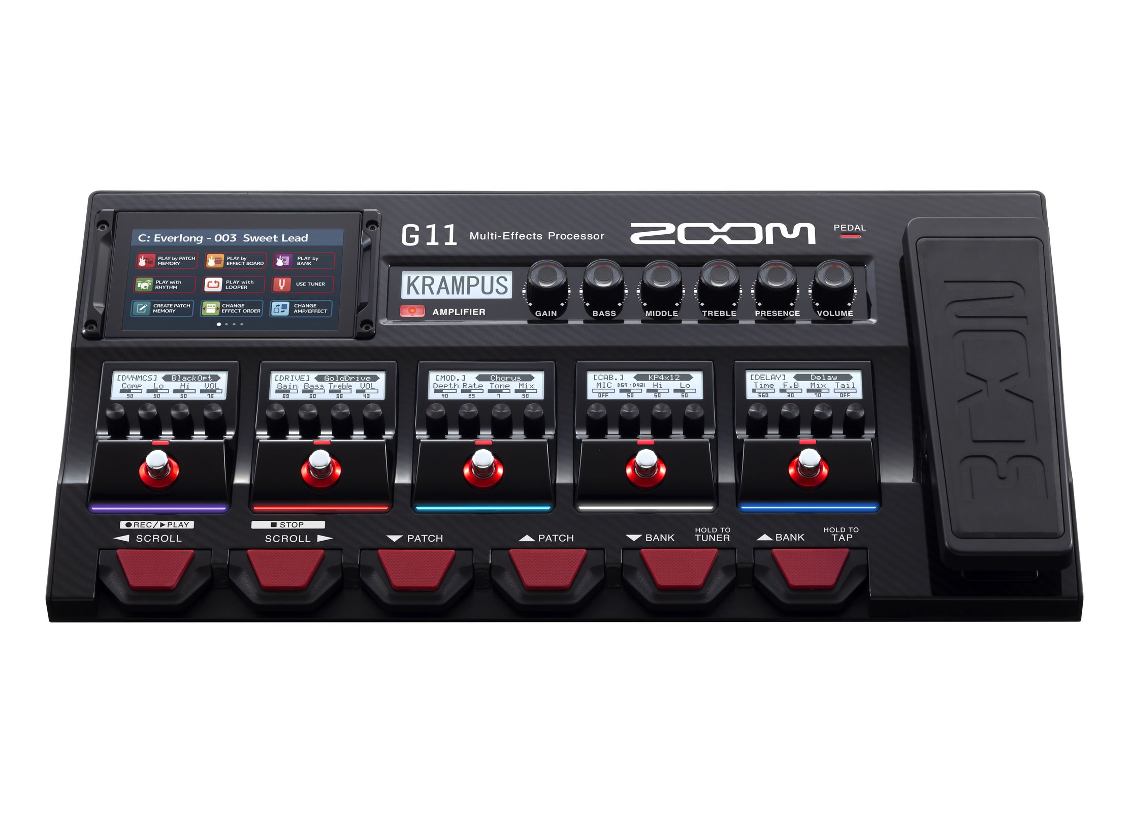 G11 Guitar Processor | Buy Now | ZOOM
