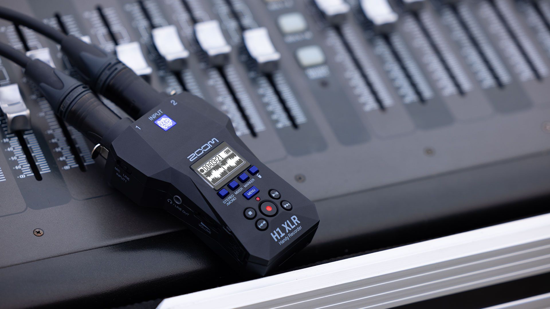 H1 XLR 2 Track Handy Recorder | Buy Now | ZOOM