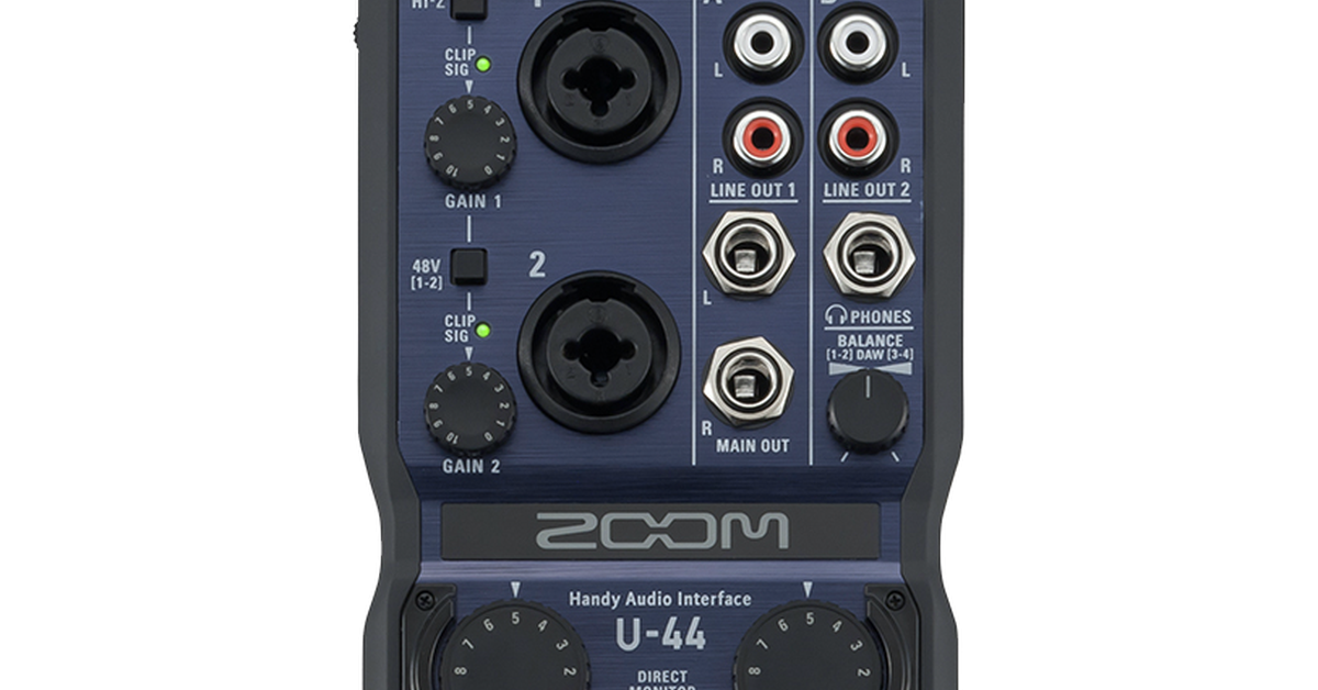 Behringer Umc404hd Zoom AMS-44 USB Audio Interface – 4 Inputs/Outputs ...